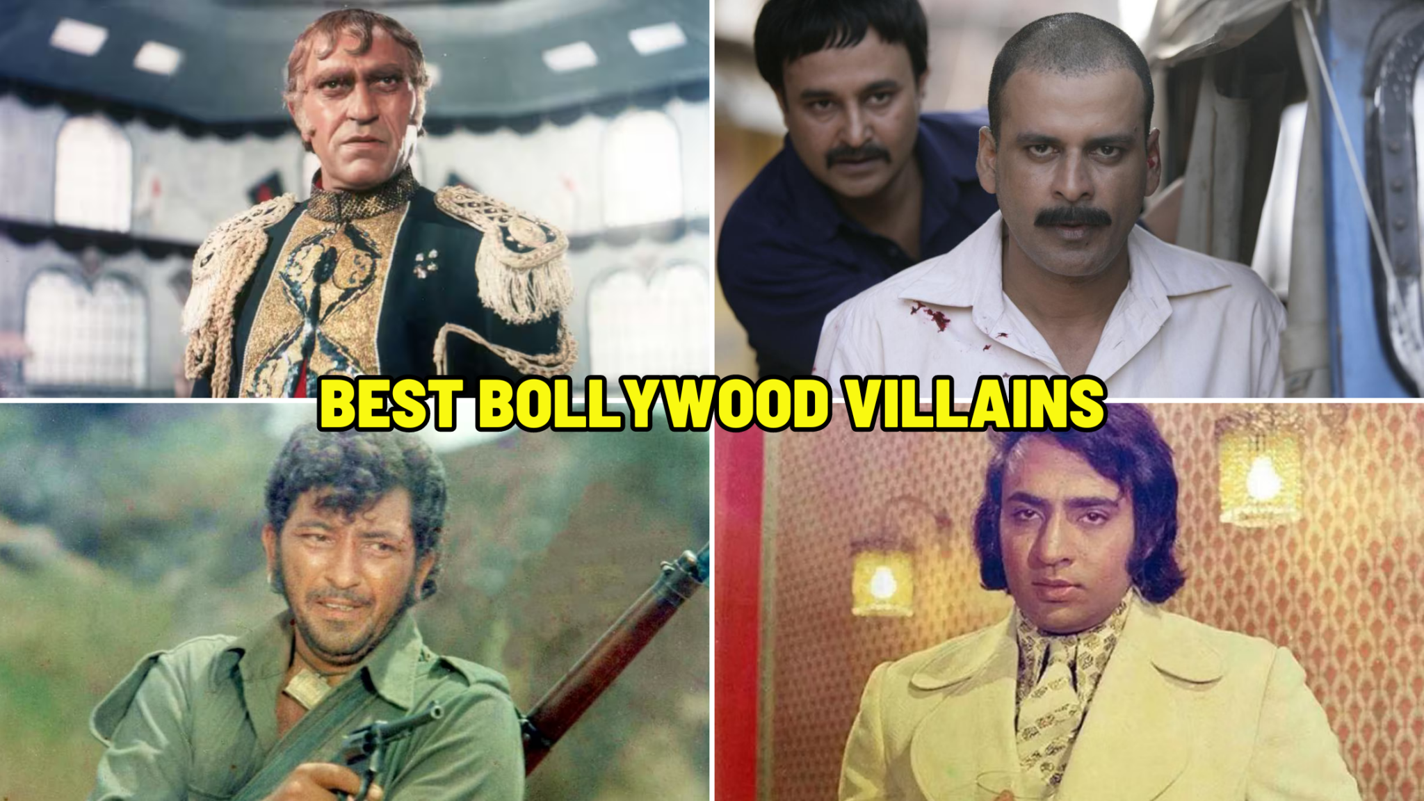 Best Bollywood Villains: 10 best Antagonists in Indian Films - RVCJ Media