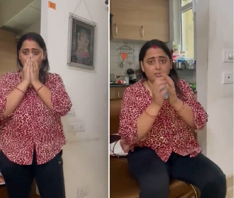 Woman Scammer Caught Red-Handed In Noida, Her Confession Video Went ...
