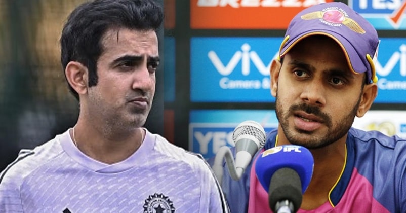 Manoj Tiwary Explained Why He Called Indian Head Coach Gautam Gambhir A ...