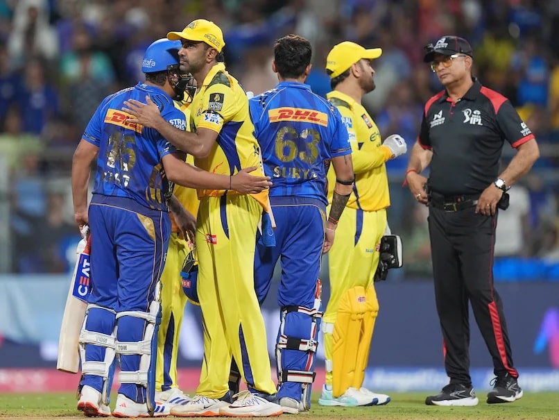 Here Is Why CSK Players Were Wearing Black Band In The Match Against MI ...