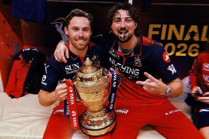 Did RCB Star Tim David Smoke Cigar After The IPL 2026 Finals? - RVCJ Media